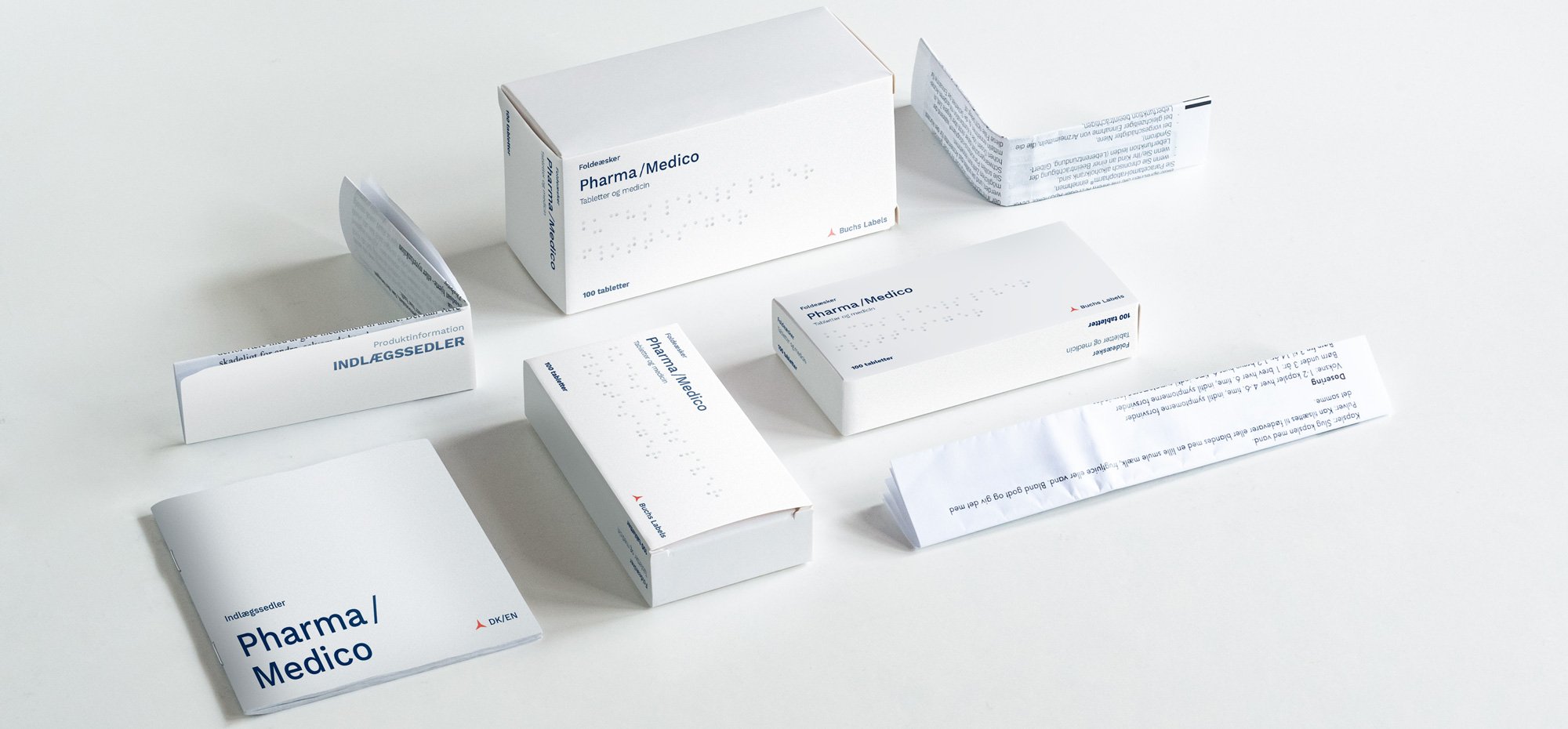 Booklet Labels fra Buchs - Kompakt og Informativ